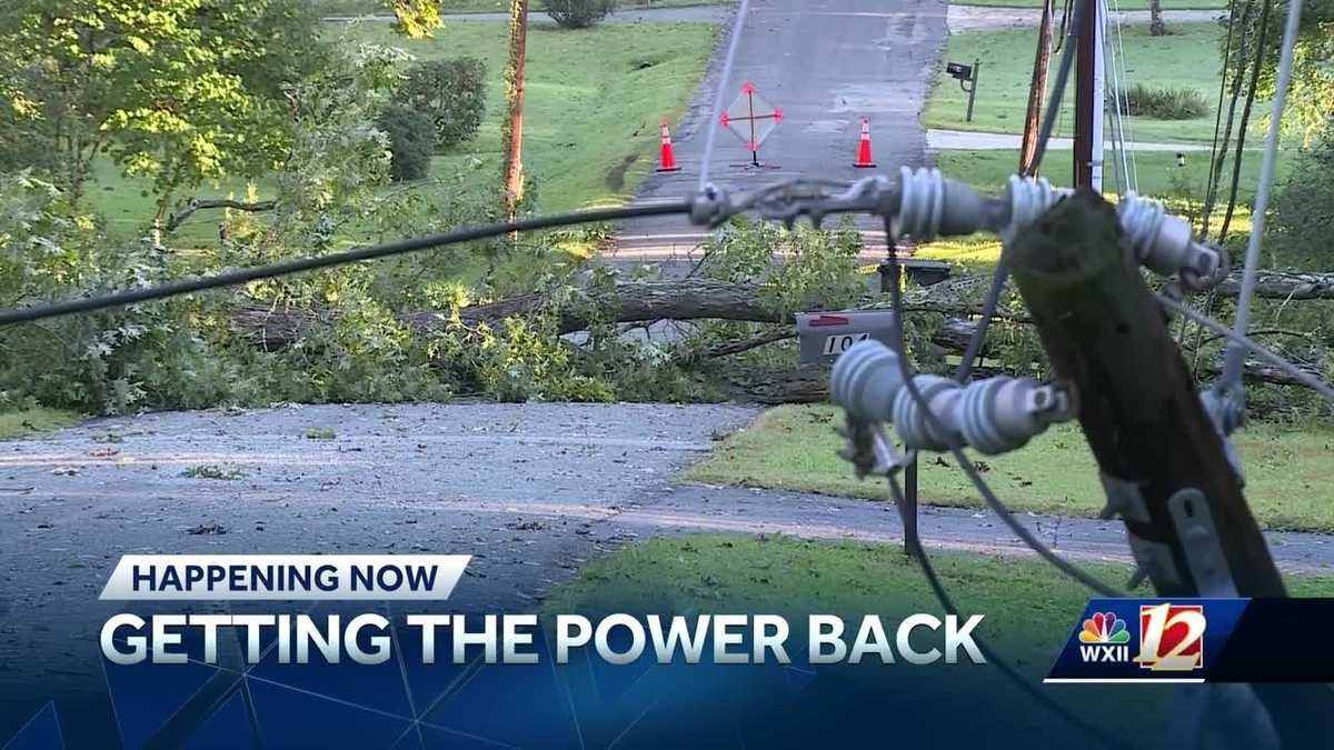 Here’s when power is expected to be restored for the thousands still in ...