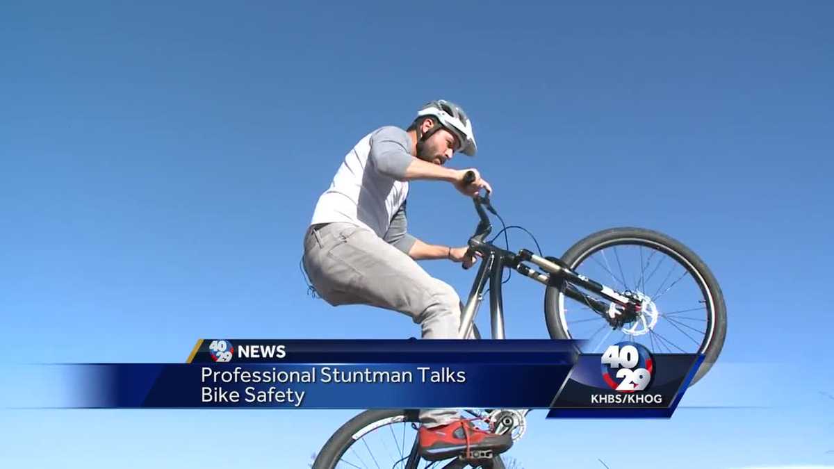 Sunday Sitdown: Professional Stuntman talks bike safety