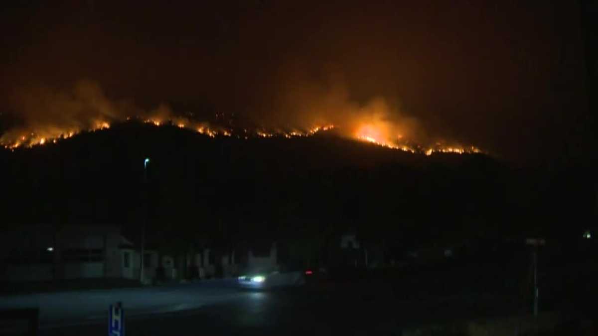 Cal Fire: Wildfire moves closer to town of Mariposa