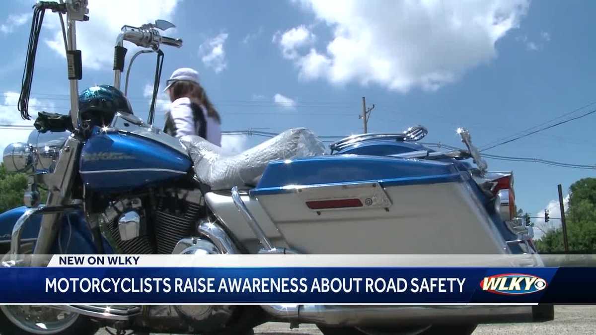 Motorcyclists raise awareness about road safety