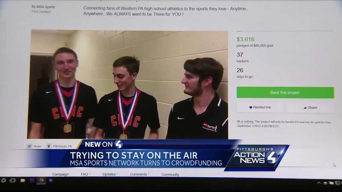 MSA Sports says it needs $85,000 in fan support via Kickstarter to survive