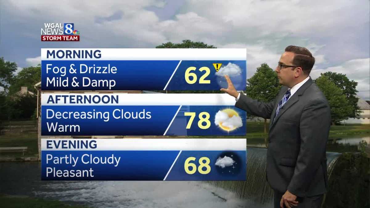 Foggy & Misty Start To Unseasonably Warm Thursday