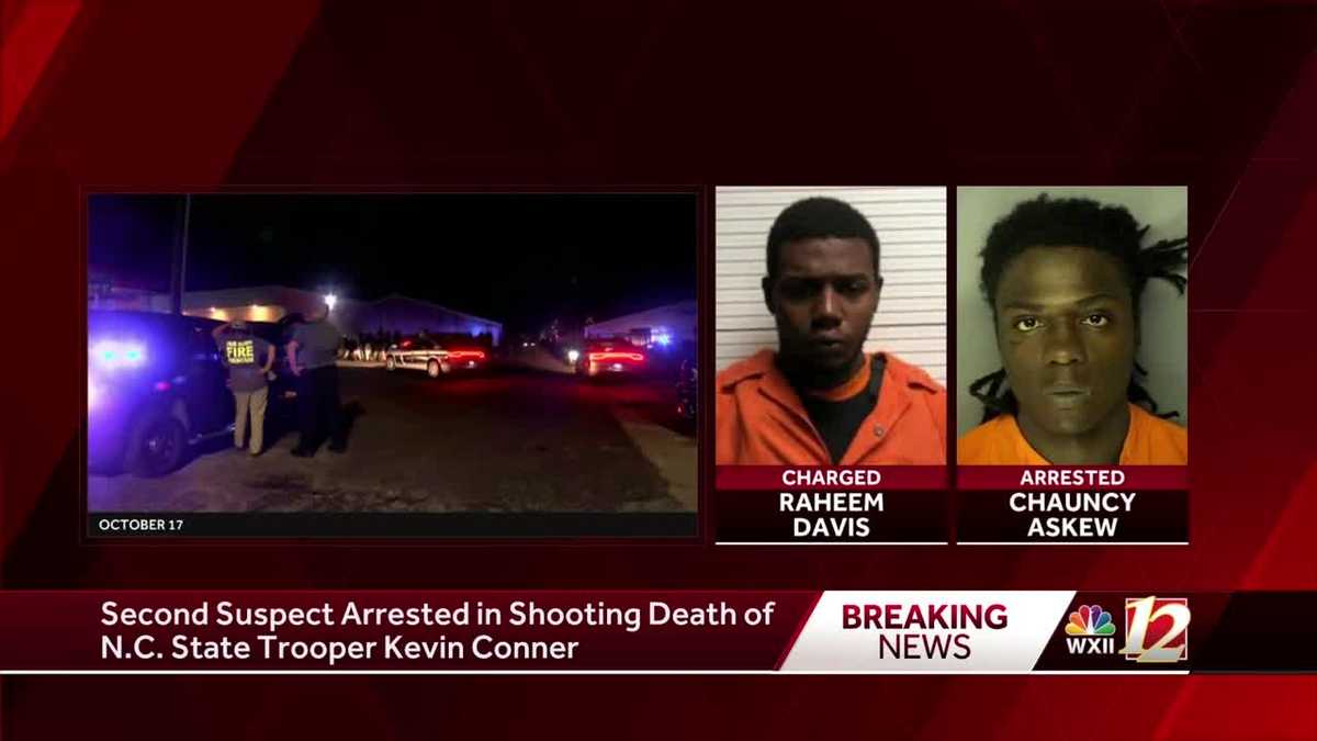 Second person arrested in shooting death of NC state trooper Kevin Conner