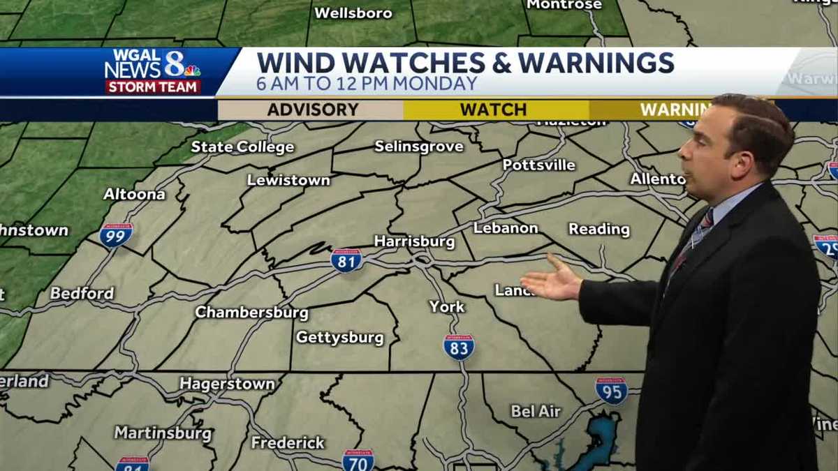 Windy Cold Start To Week Warm By Next Weekend