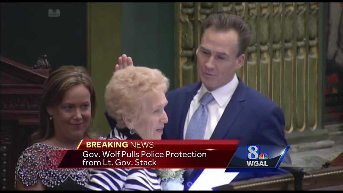 State trooper security privilege revoked from Lt. Gov. Stack following ...