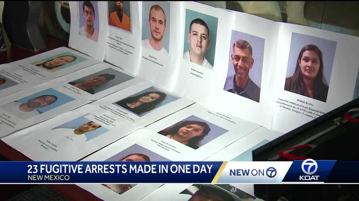 AG says 23 fugitives arrested under new statewide violent fugitive roundup