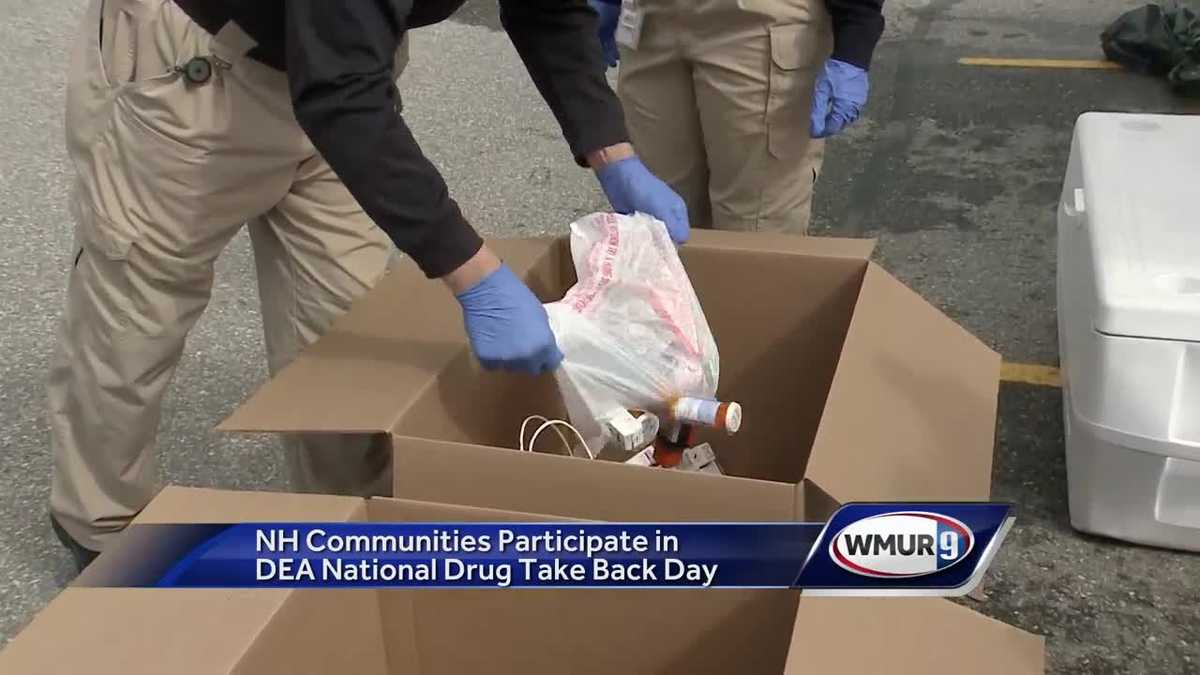 Granite Staters turn in unwanted medication on National Drug Take Back Day