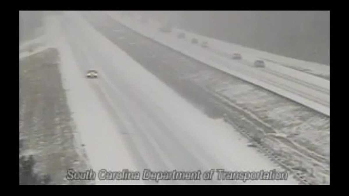VIDEO: Winter storm in Charleston, South Carolina