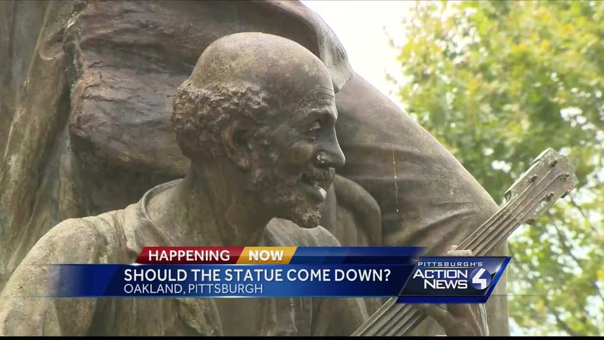 Pittsburgh debates future of Stephen Foster statue in Oakland