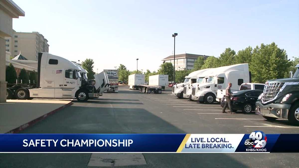 Trucking competition held in Rogers