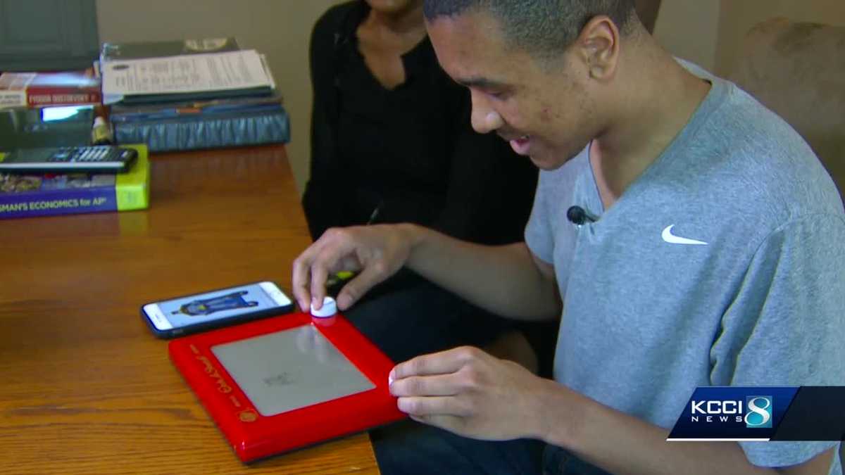 Des Moines student sketches his way into Cal-Tech, MIT