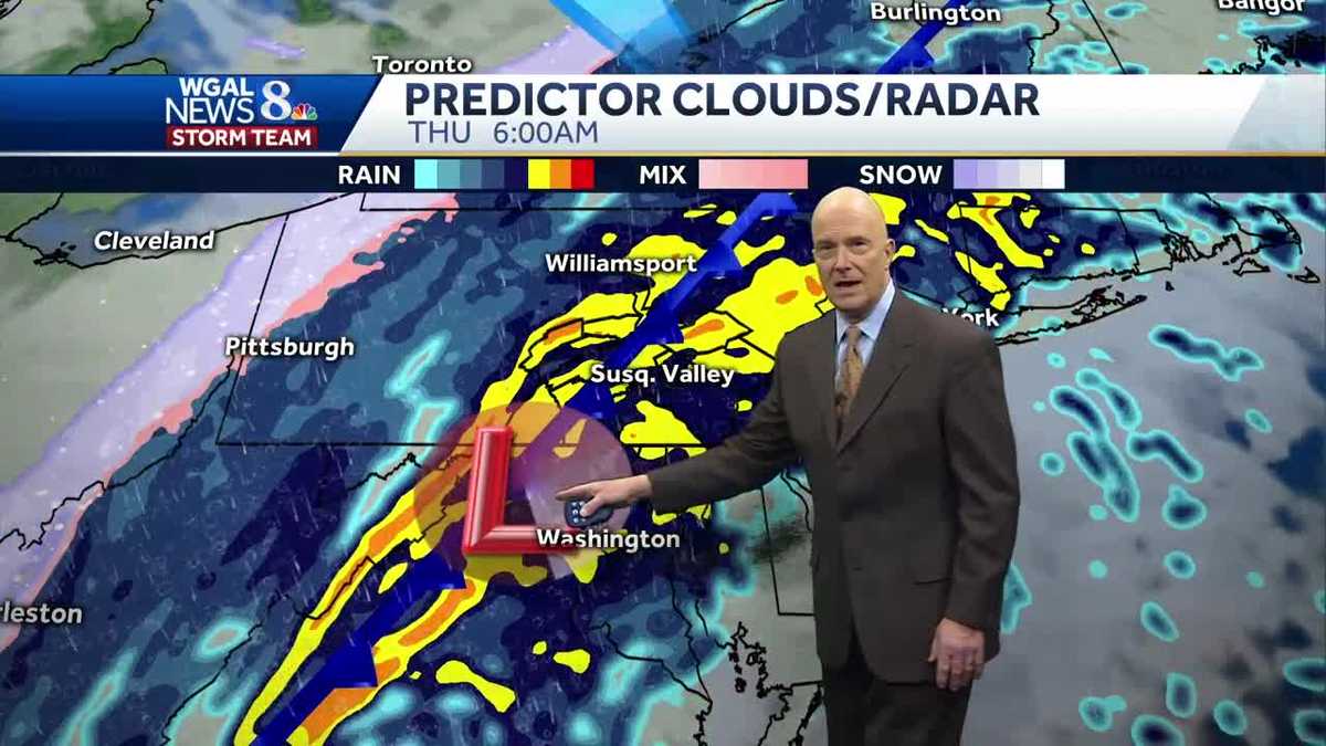 Temperatures Rise and Rain Falls