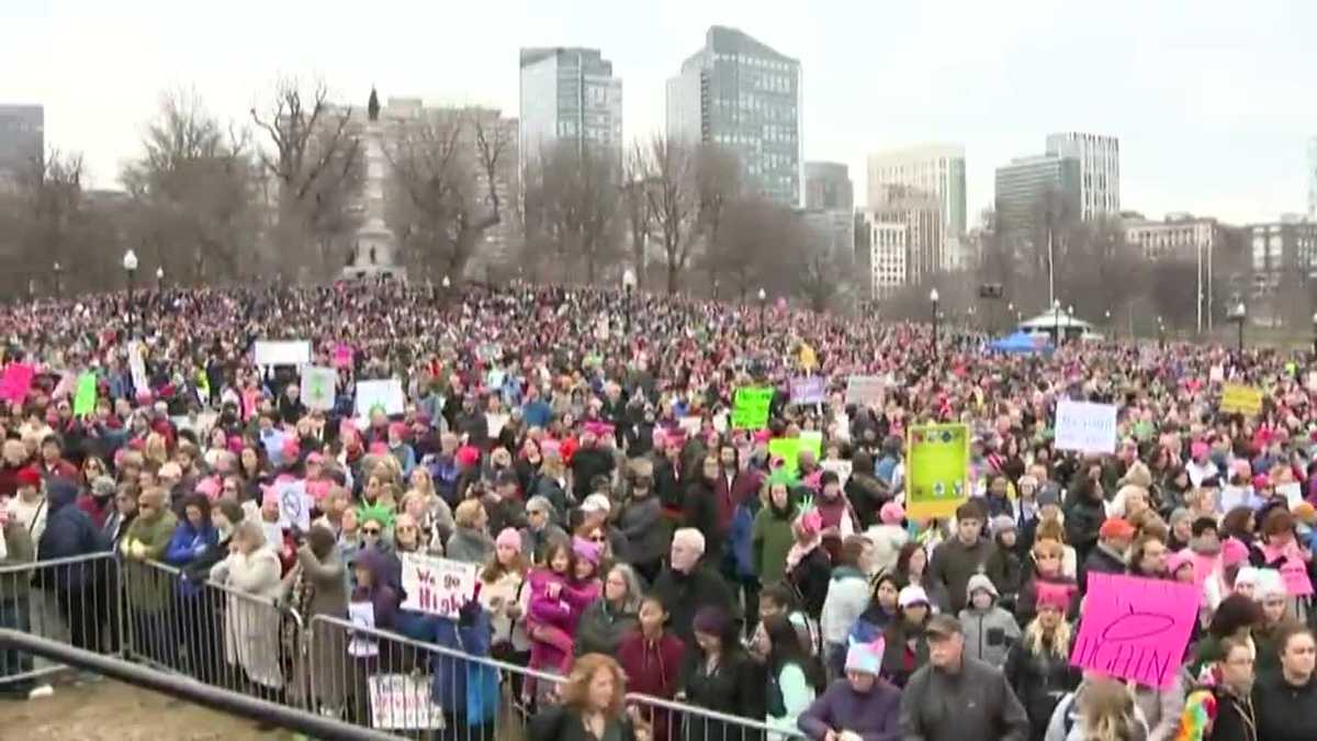 Photos: Boston Women's March for America