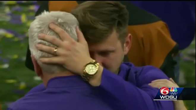 Steven Ensminger Jr. dedicates LSU win to Carley McCord