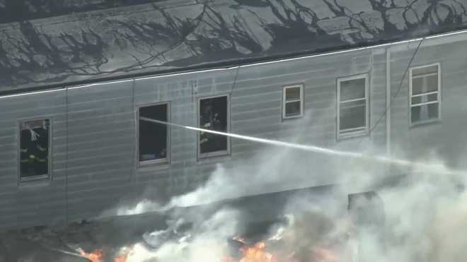 Massive fire impacts multiple triple-deckers in Chelsea