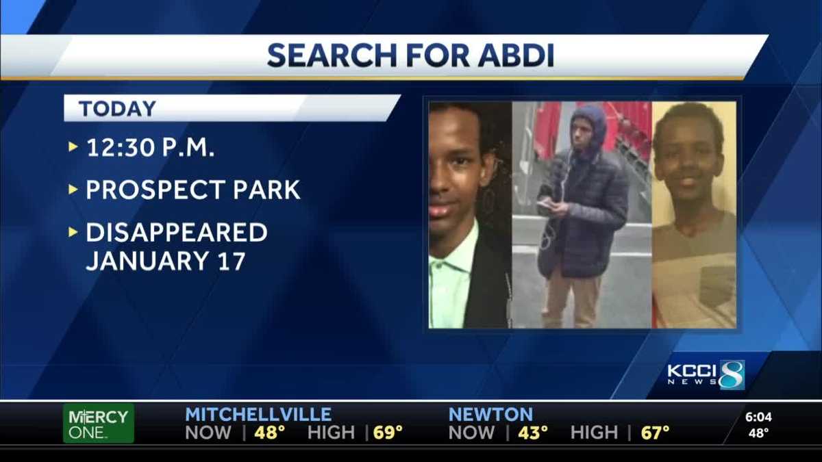 Third search party scheduled to find Abdi Sharif