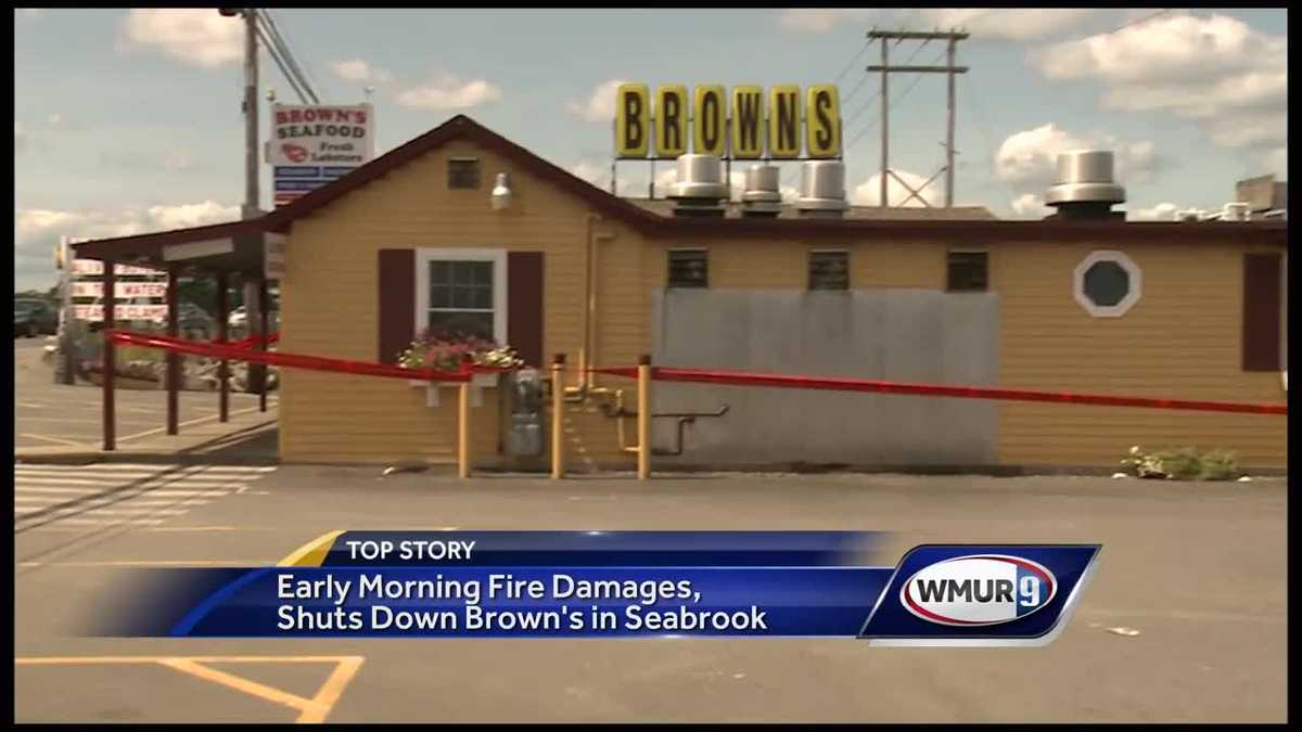 Fire breaks out at popular Seabrook restaurant