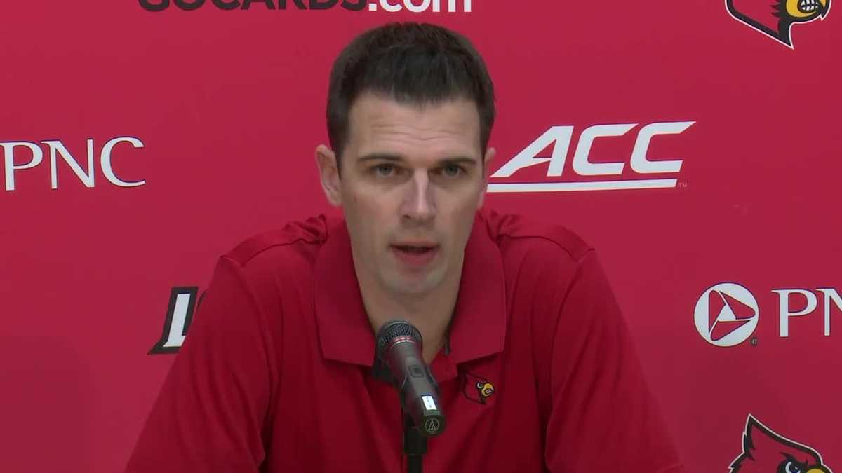 WATCH: Louisville's David Padgett holds press conference ahead of ...
