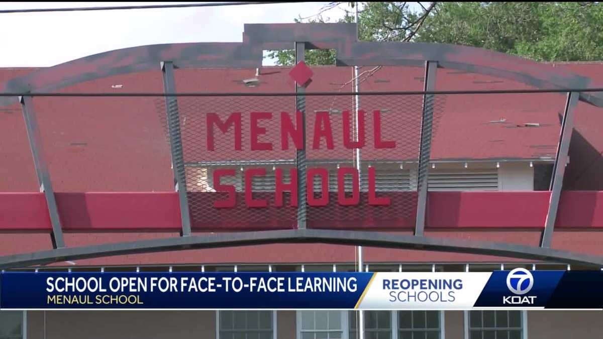 Menaul School starts with in-person learning for students