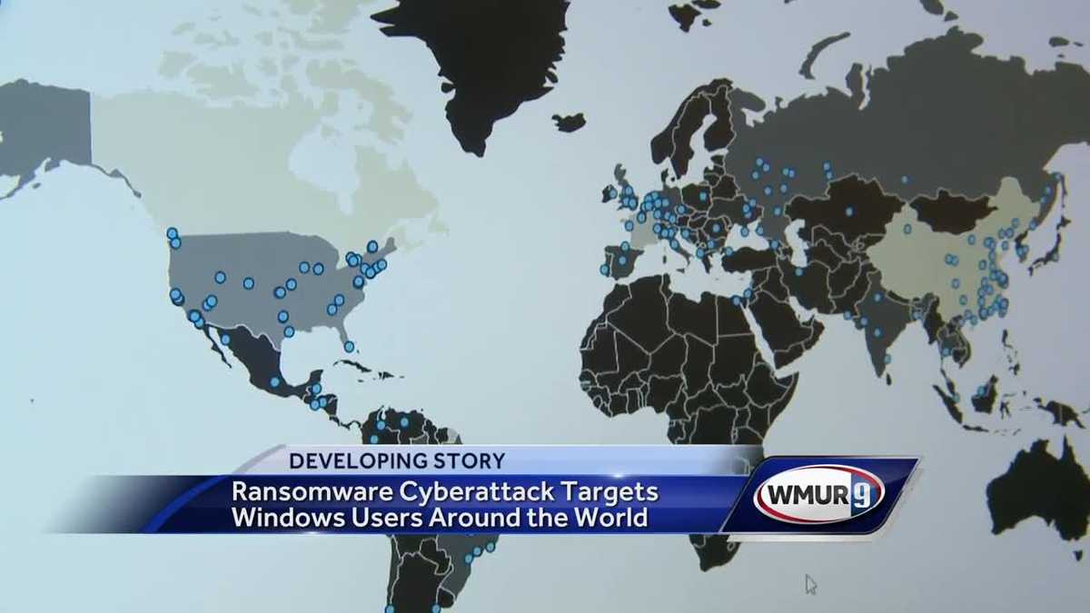 Ransomware cyberattack targets Windows users around the world
