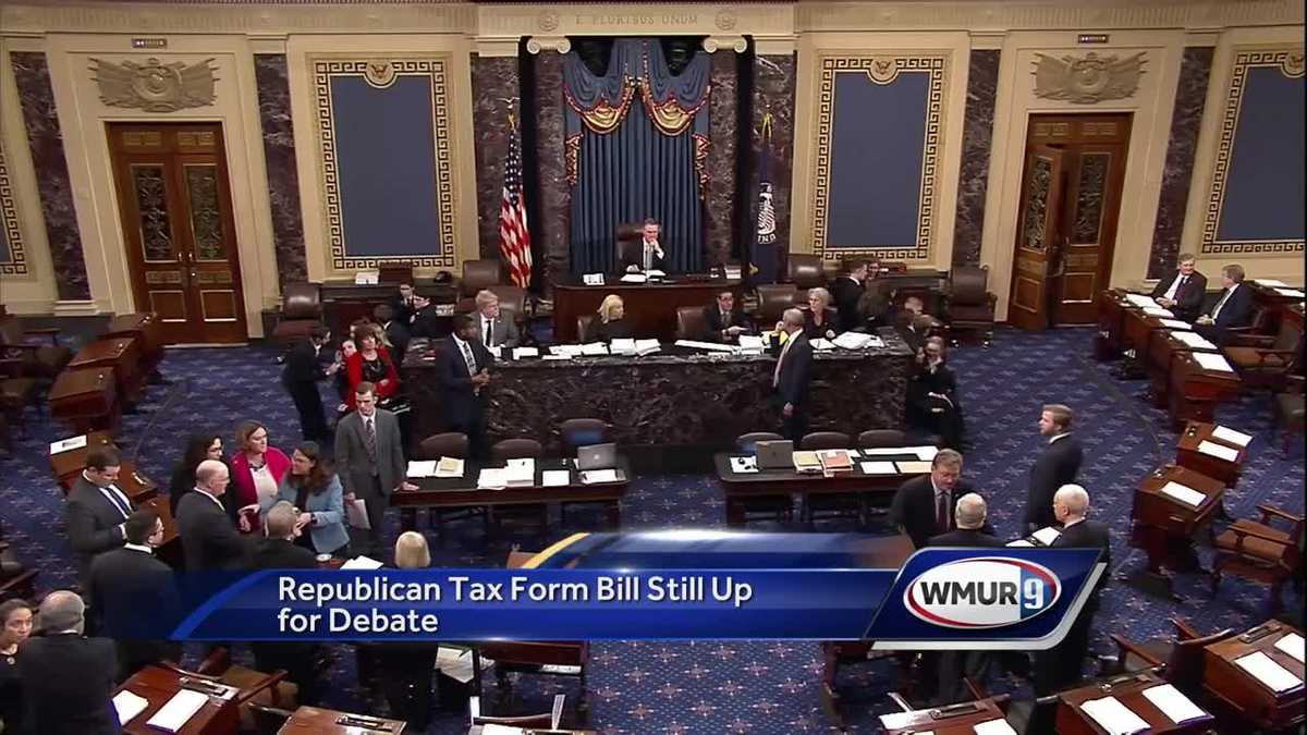 Intense debate, last minute scramble over Republican tax reform bill