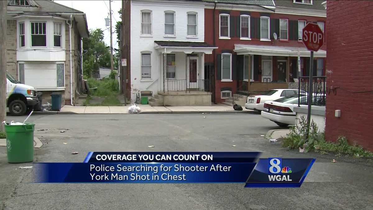 Police: York man shot in chest
