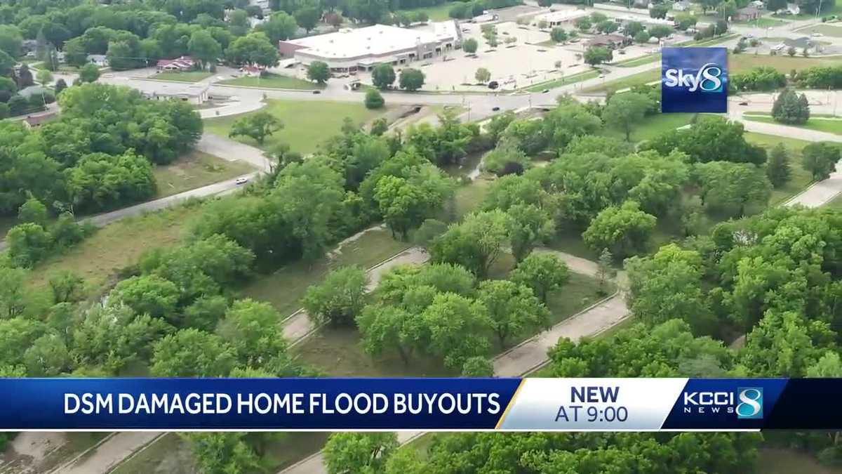 Des Moines releases list of 80 flood-damaged homes in buyout