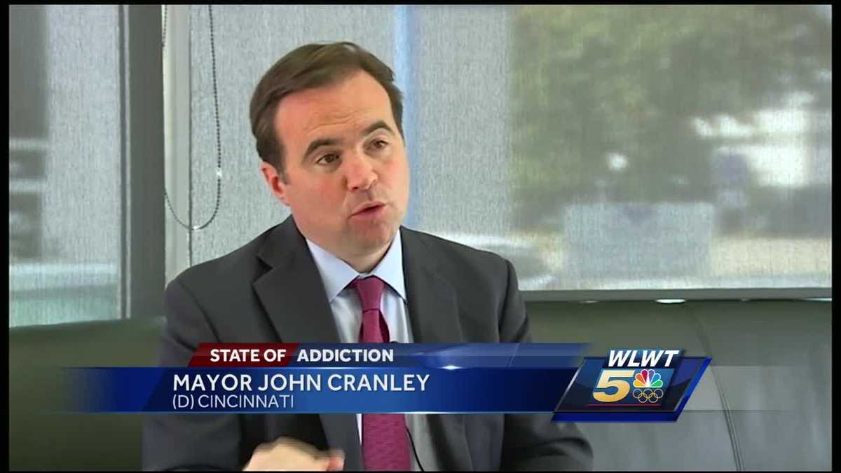 Cincinnati Mayor John Cranley meets with Ohio governor