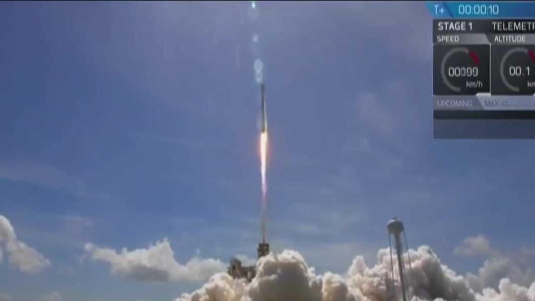 SpaceX launch scheduled for Friday afternoon