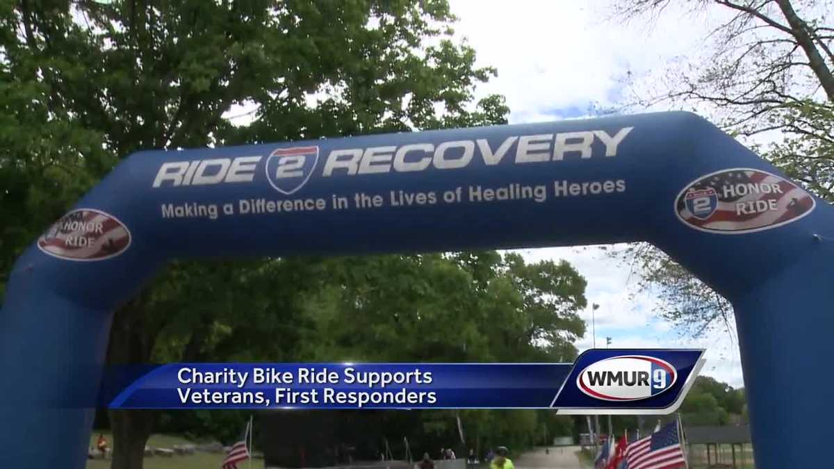 Charity bike ride supports veterans, first responders