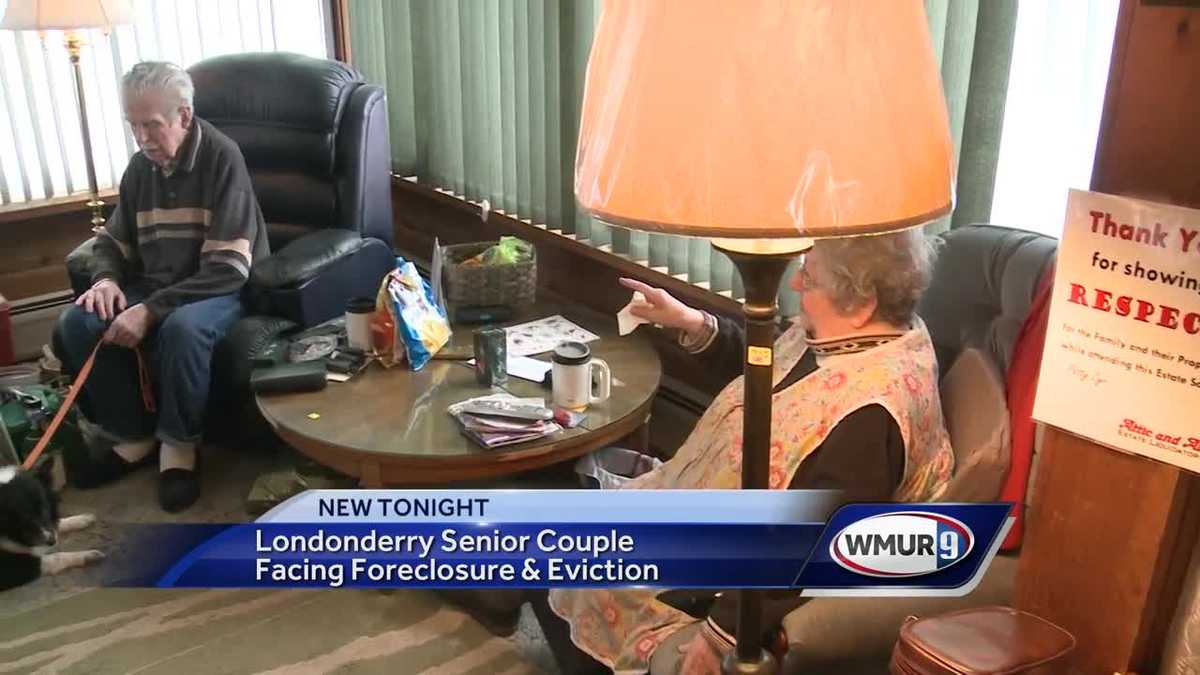 Senior Londonderry couple facing foreclosure and eviction