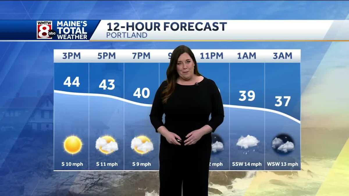 Sunny & dry today before Arctic front arrives