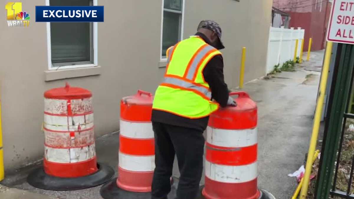 Barrier to partially close alley after crashes into house