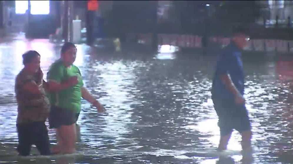 Downtown Albuquerque sees major flooding overnight