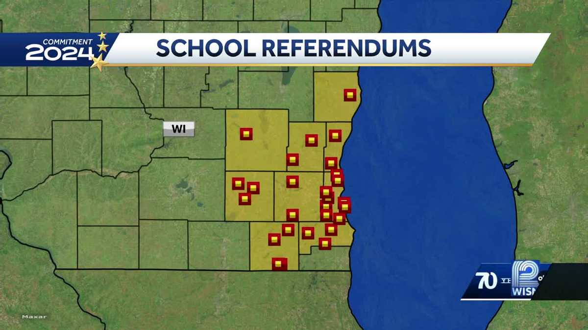 Wisconsin school referendums live election results