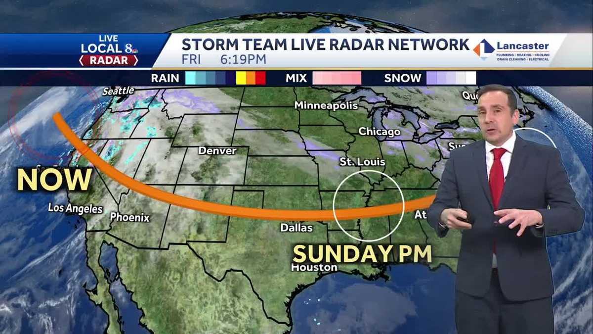 More Snow Late Sunday