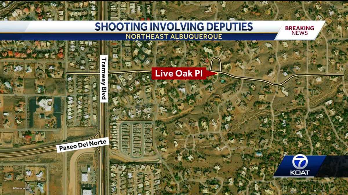 Deputy shooting in Albuquerque's foothills