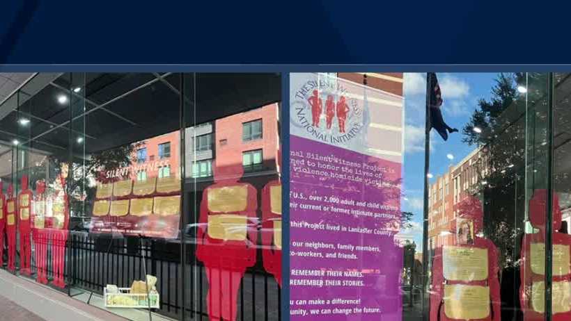 Lancaster County hosts traveling display to honor domestic violence victims