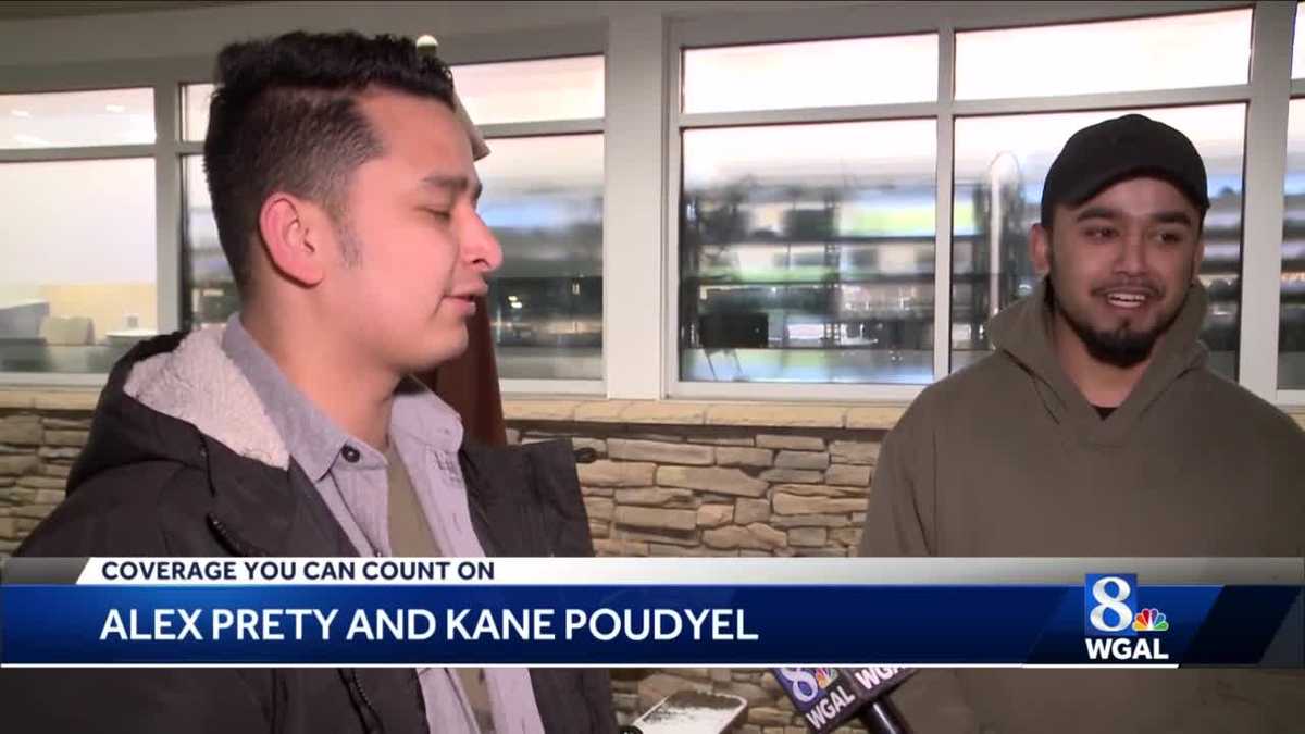 Kate Merriman takes a look at the drifting snow in Mount Joy