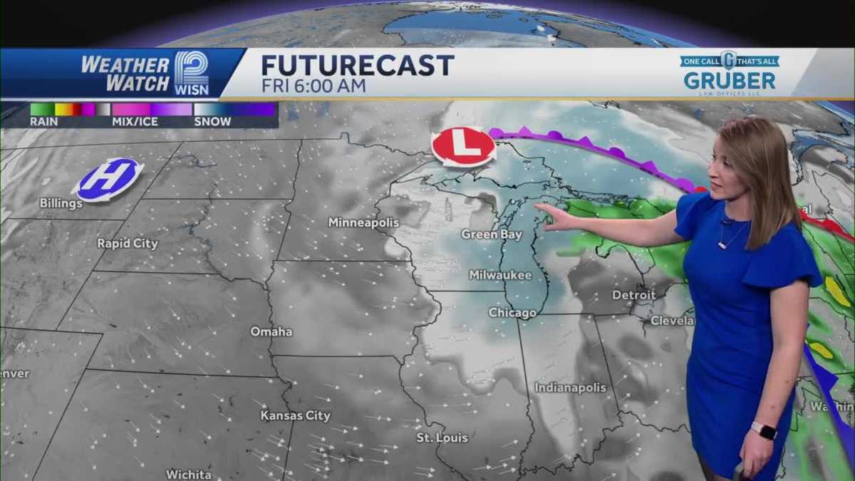 Weather: Light snow early Tuesday, heavy snow later this week