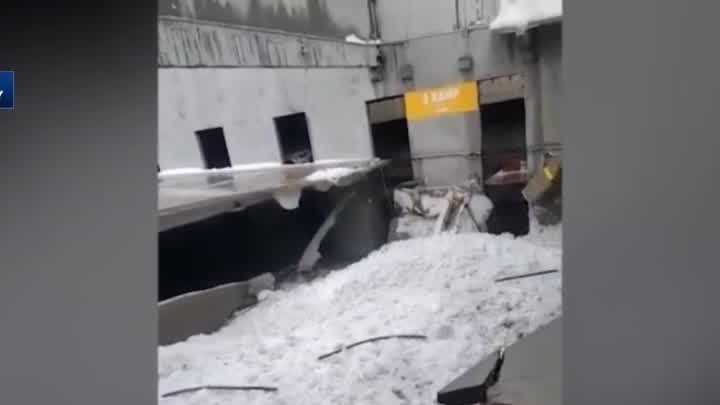 'I could have collapsed with it': Woman inside collapsed parking structure