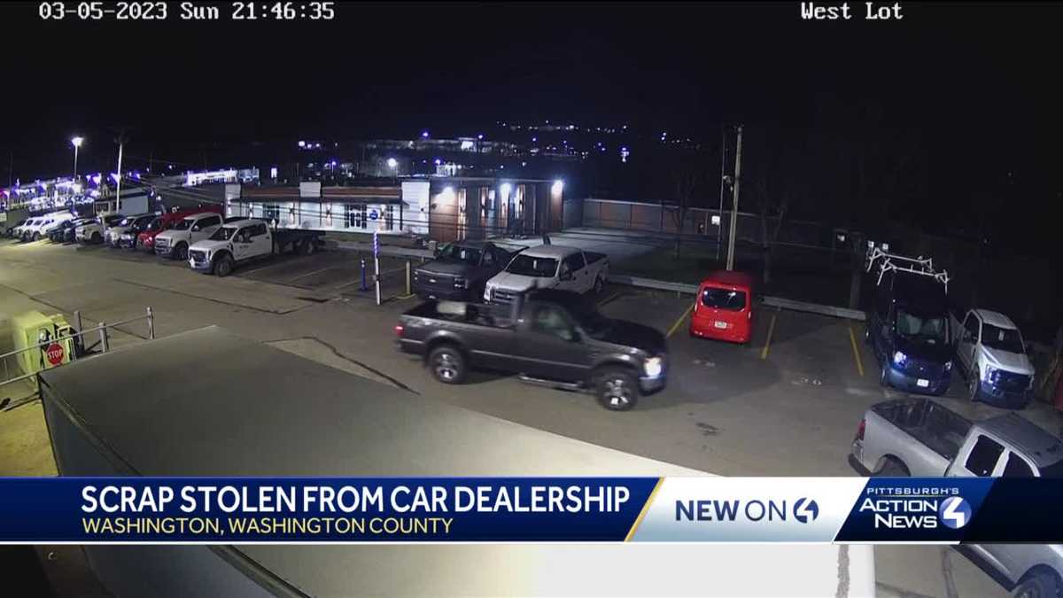 Washington County dealership says stolen scrap suspects turn themselves in