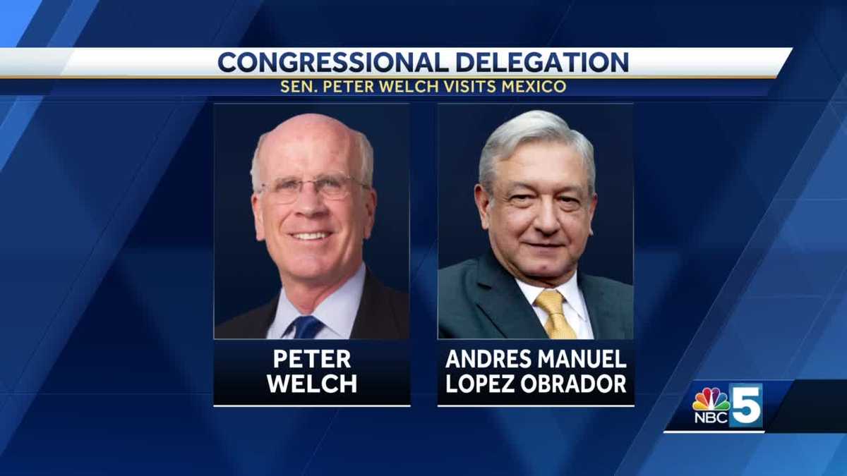 Sen. Peter Welch returns from meeting in Mexico