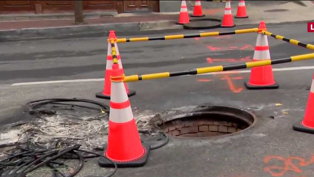 City officials: Manhole fire cause traffic disruptions Sunday