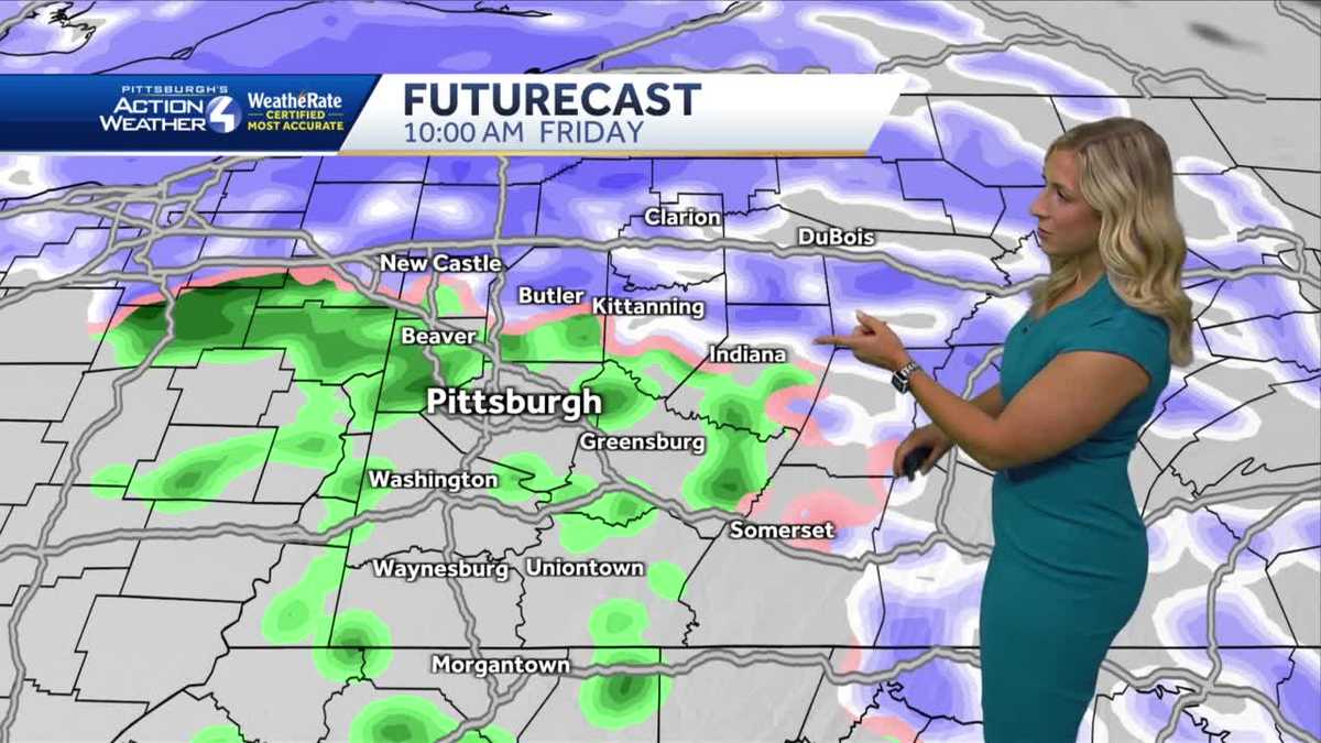 Winter weather returns: Friday is an Impact Day in Pittsburgh