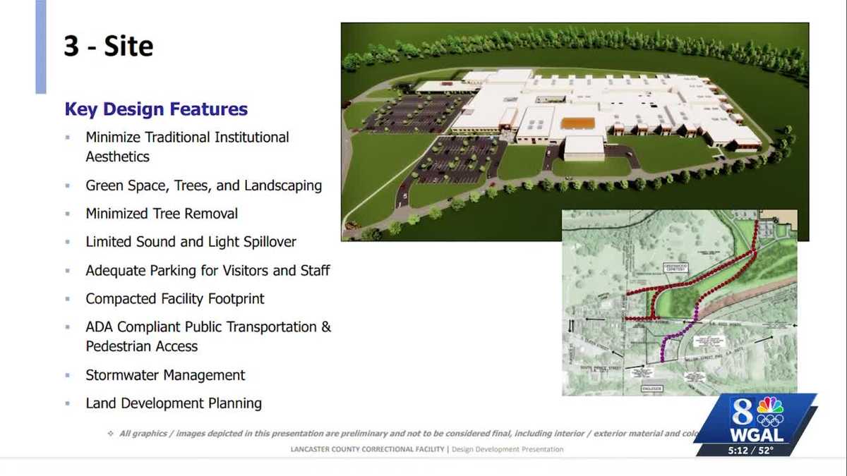 Lancaster County unveils new prison renderings for up to $500M