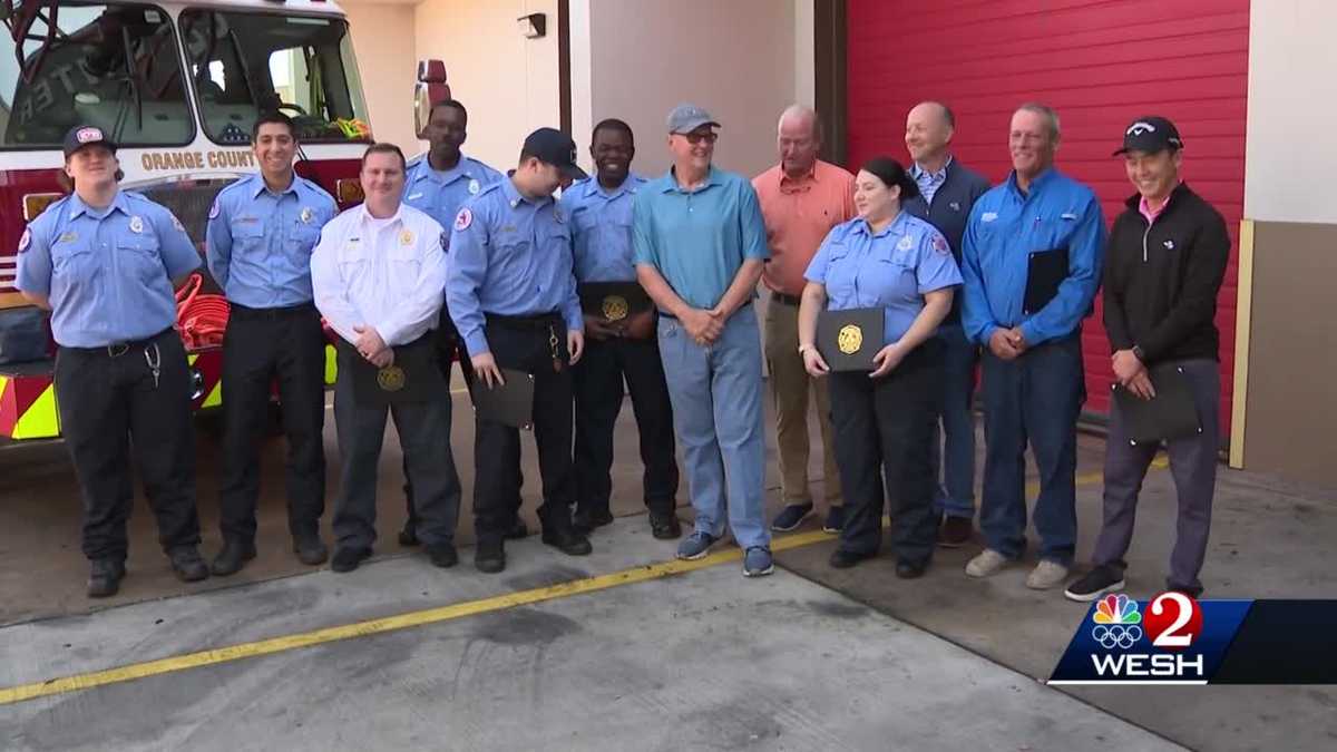 Central Florida man reunites with first responders who saved his life