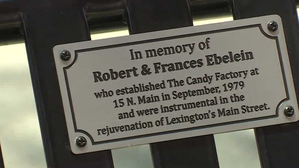 Lexington Candy Factory has bench unveiling