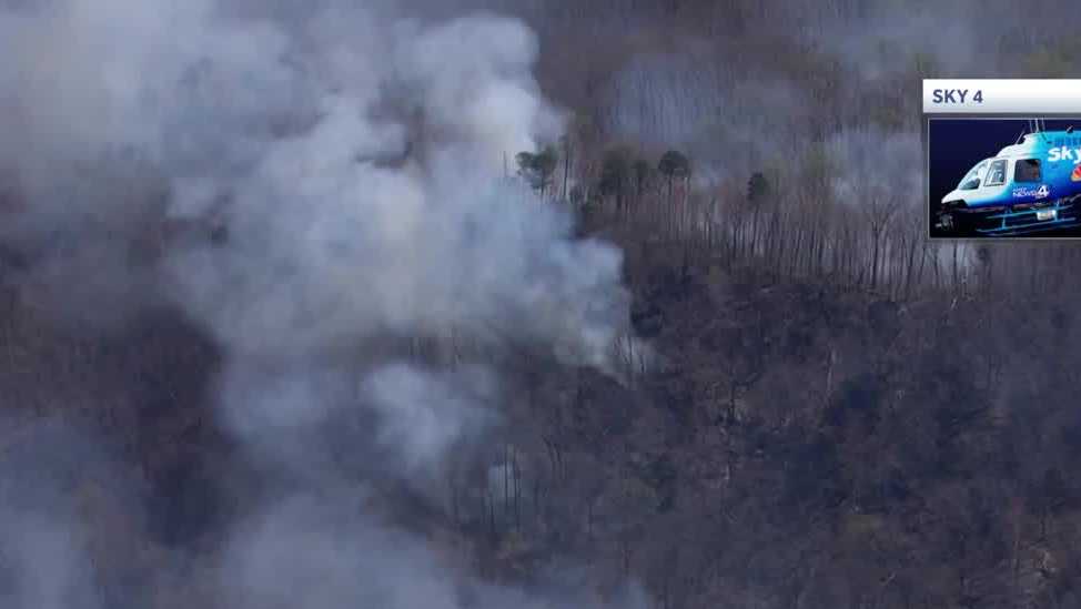 Live camera shows Table Rock State Park fire