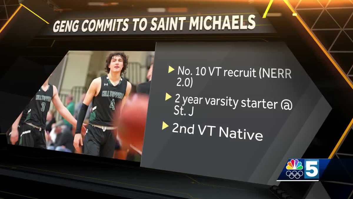 St. Johnsbury guard Harry Geng commits to Saint Michael's men's basketball
